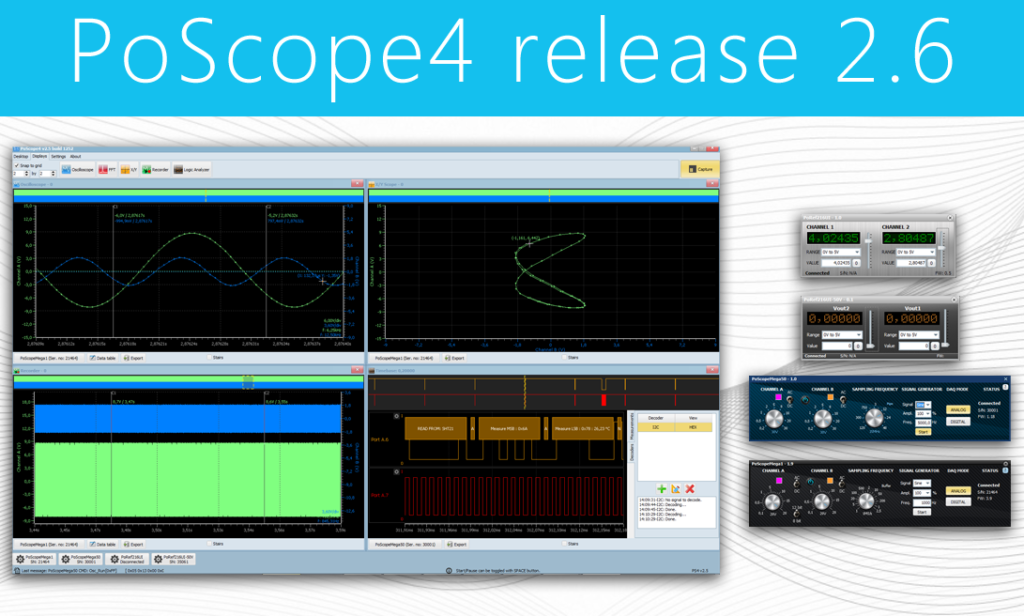 PoScope4 release v2.6 - PoBlog™
