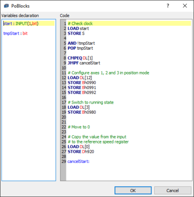 PoBlocks tutorial - Pulse engine, custom PoIL code - PoBlog™