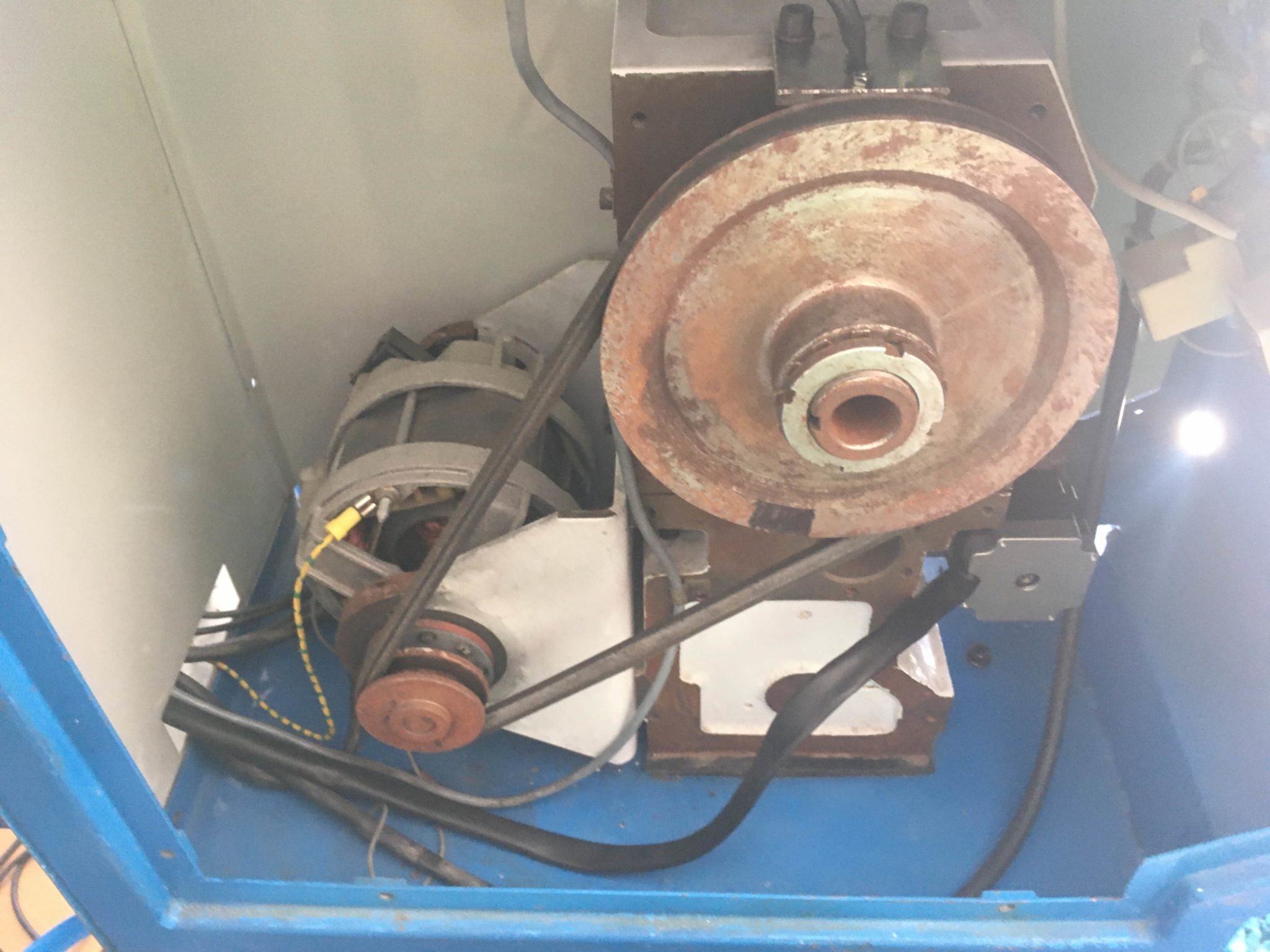 CNC lathe spindle motor | Setup & Wiring | PoLabs.com