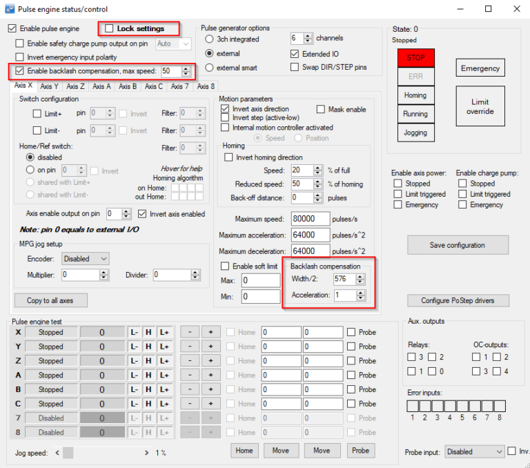 Backlash compensation - how to make your machine more precise - PoBlog™